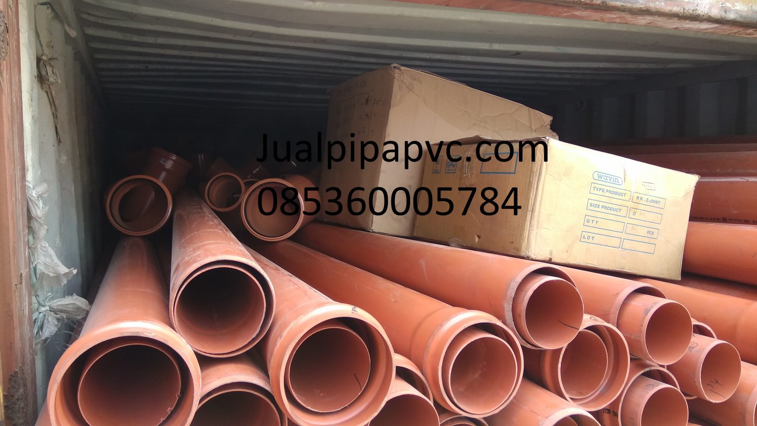 Distributor Pipa PVC Limbah SDR-41 - PVC Limbah IPAL - Jual Pipa PVC